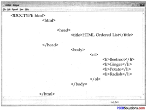 PSEB 10th Class Computer Notes Chapter 2 HTML Fundamentals – PSEB Solutions